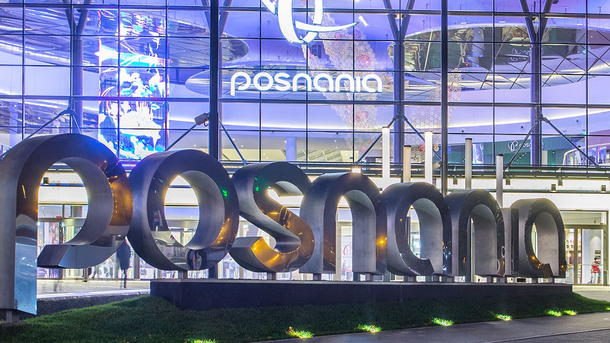 Oświetlenie centrum handlowego Posnania | Philips lighting