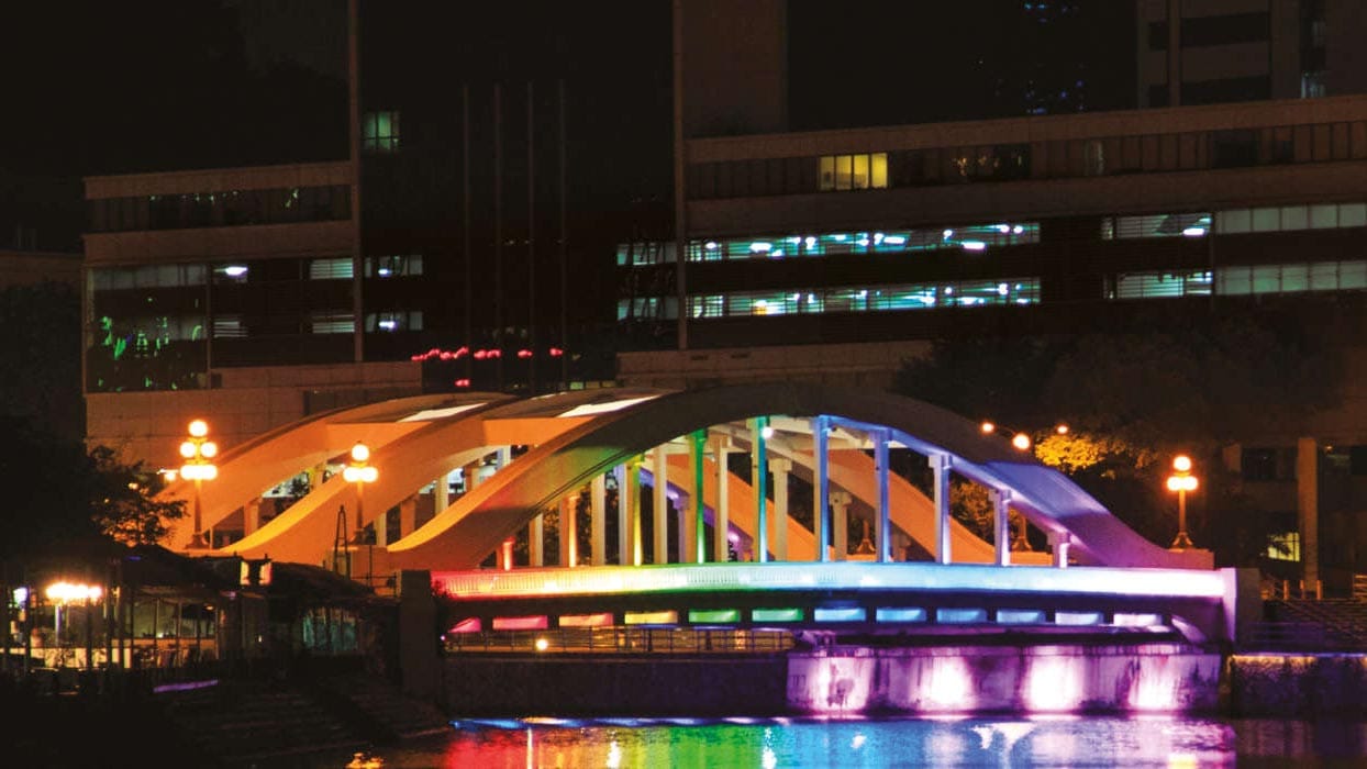 Singapore Bridges | Philips lighting